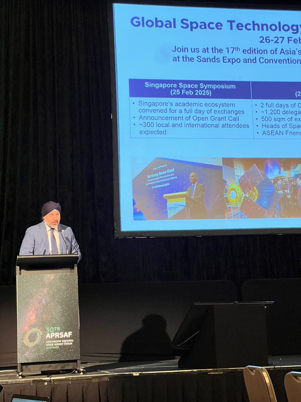 30th Asia Pacific Regional Space Agency Forum (APRSAF) 2024 in Perth, Australia
